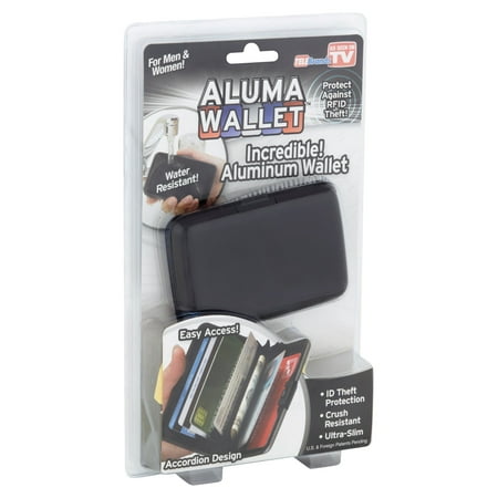 As Seen on TV - Aluminum Wallet for Men & Women - Walmart.com - Walmart.com