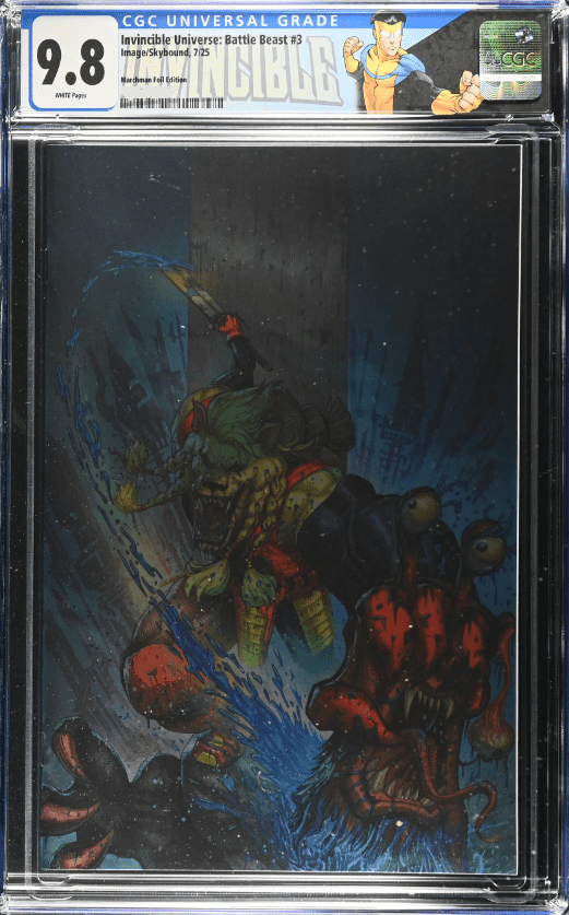 Invincible Universe: Battle Beast #3 CGC Universal Series 9.8 Custom ...