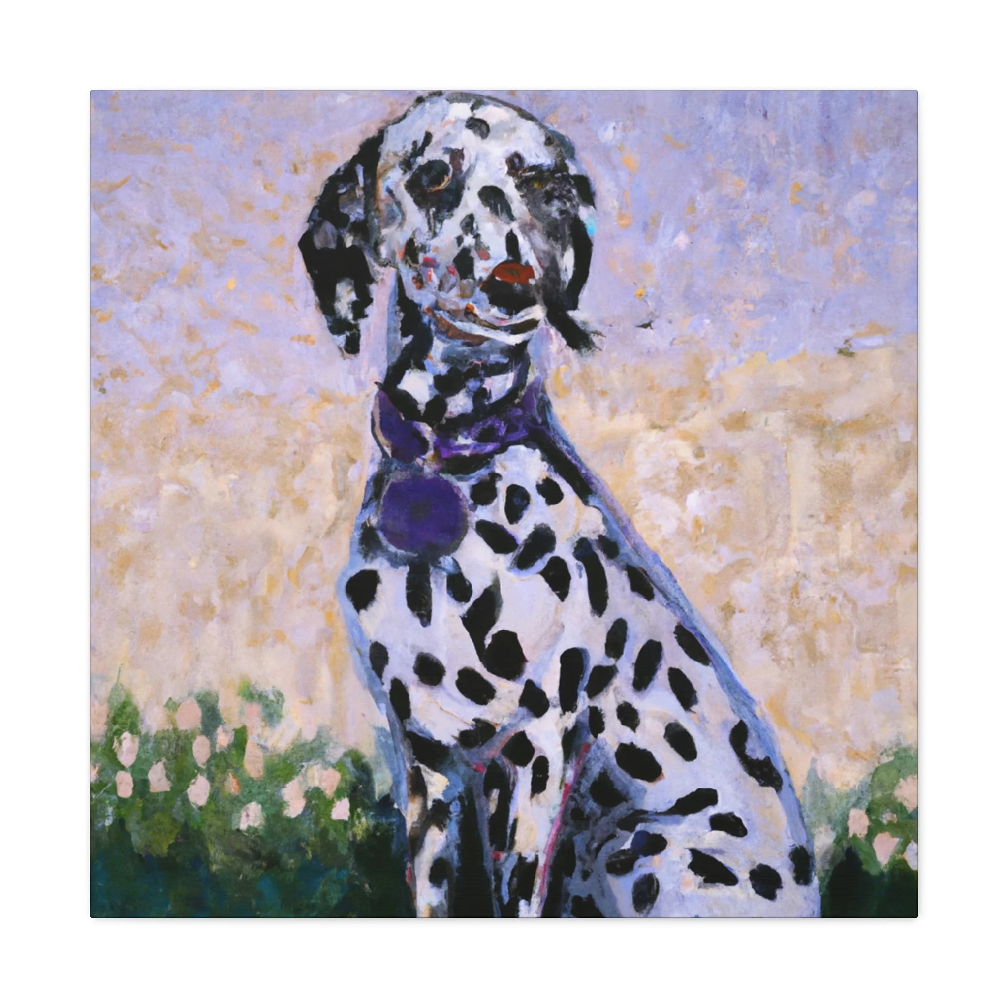 Dalmatian in Impasto - Canvas - Walmart.com