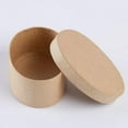 24 Mini Paper Mache Oval Boxes with Lids - Group Activities, Small ...