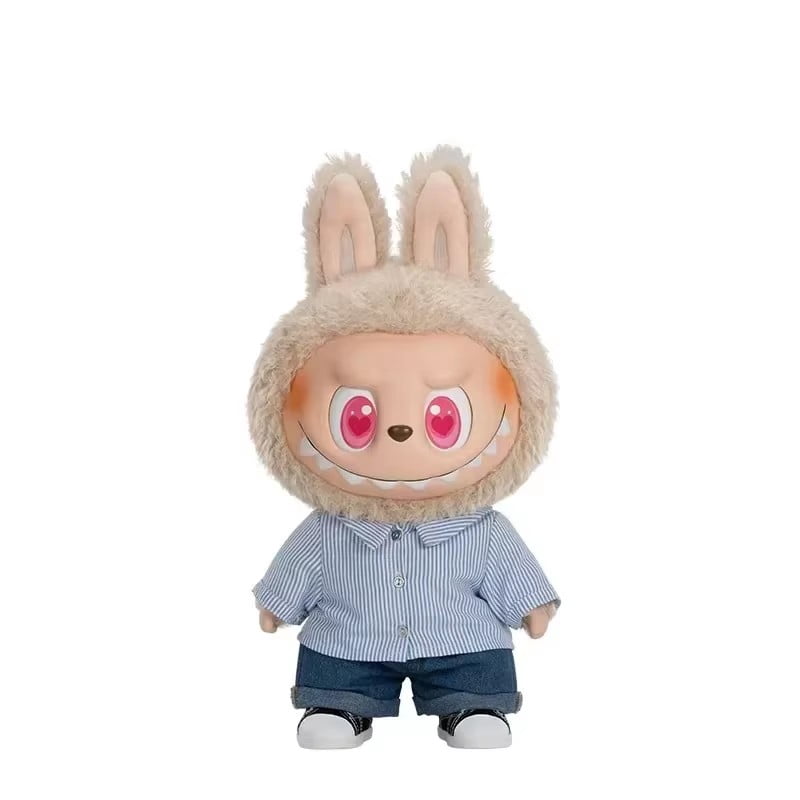 Figura de muñeca Labubu original genuina The Monster Time To Chill ...
