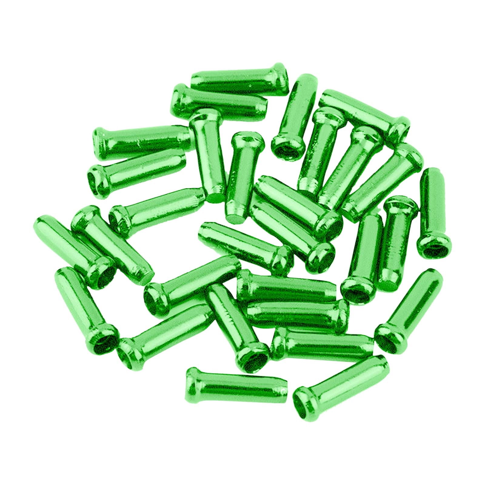 50 Pcs Bike Brake Shifter End Cap Crimps Ferrules Caps Road Brake Cap ...