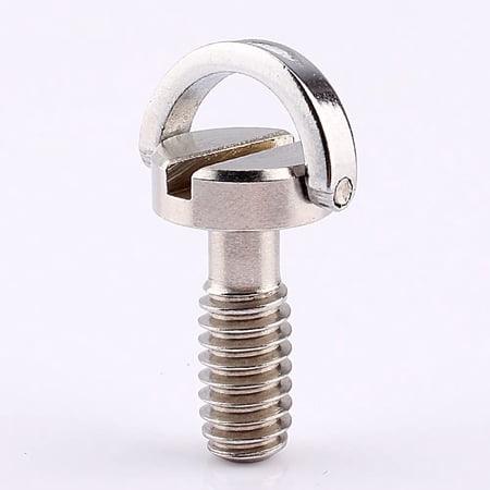 D Shaft D-Ring Thumb Screw Adapter 1/4''-20 Thead for Camera Tripod QR ...