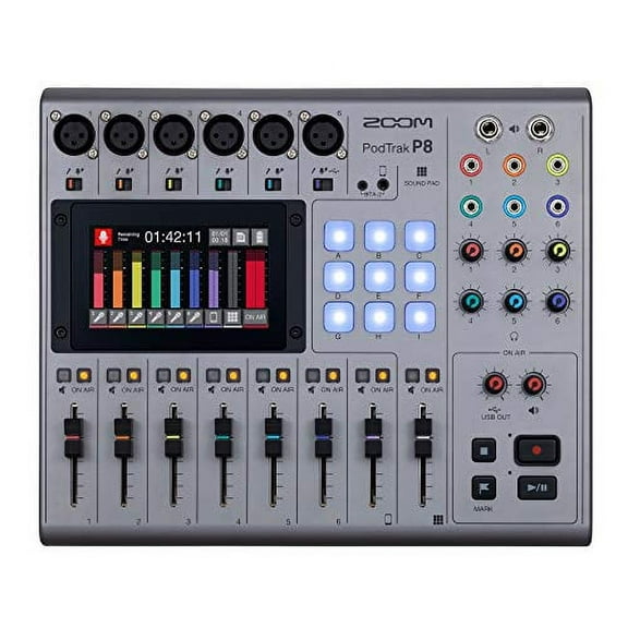 4-Channel Audio Mixer with Bluetooth/USB & 48V Phantom Power – XLR ...
