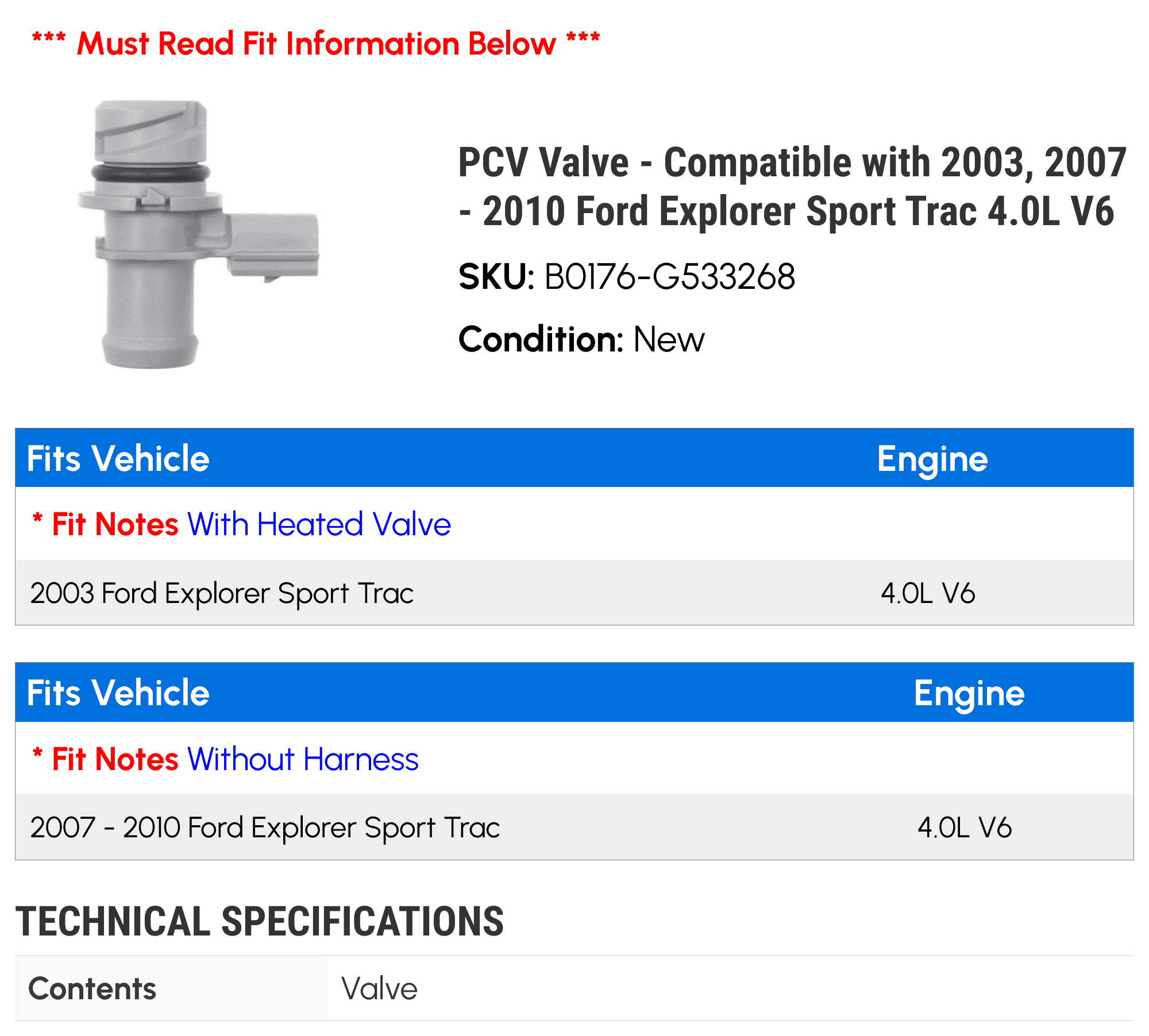 1997 Ford Explorer Pcv Location