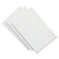 Unruled Index Cards, 5 x 8, White, 100/Pack - Walmart.com