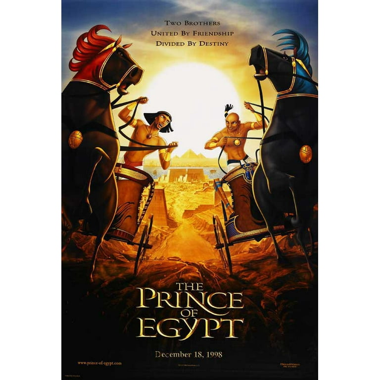 The Prince Of Egypt 1998 Poster