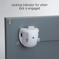 Safety 1st Adhesive Magnetic Lock System - 2 Locks and 1 Key, White ...