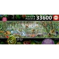 Educa 33,600 Piece Wild Life Puzzle with Wheeled Wooden Carry Case ...