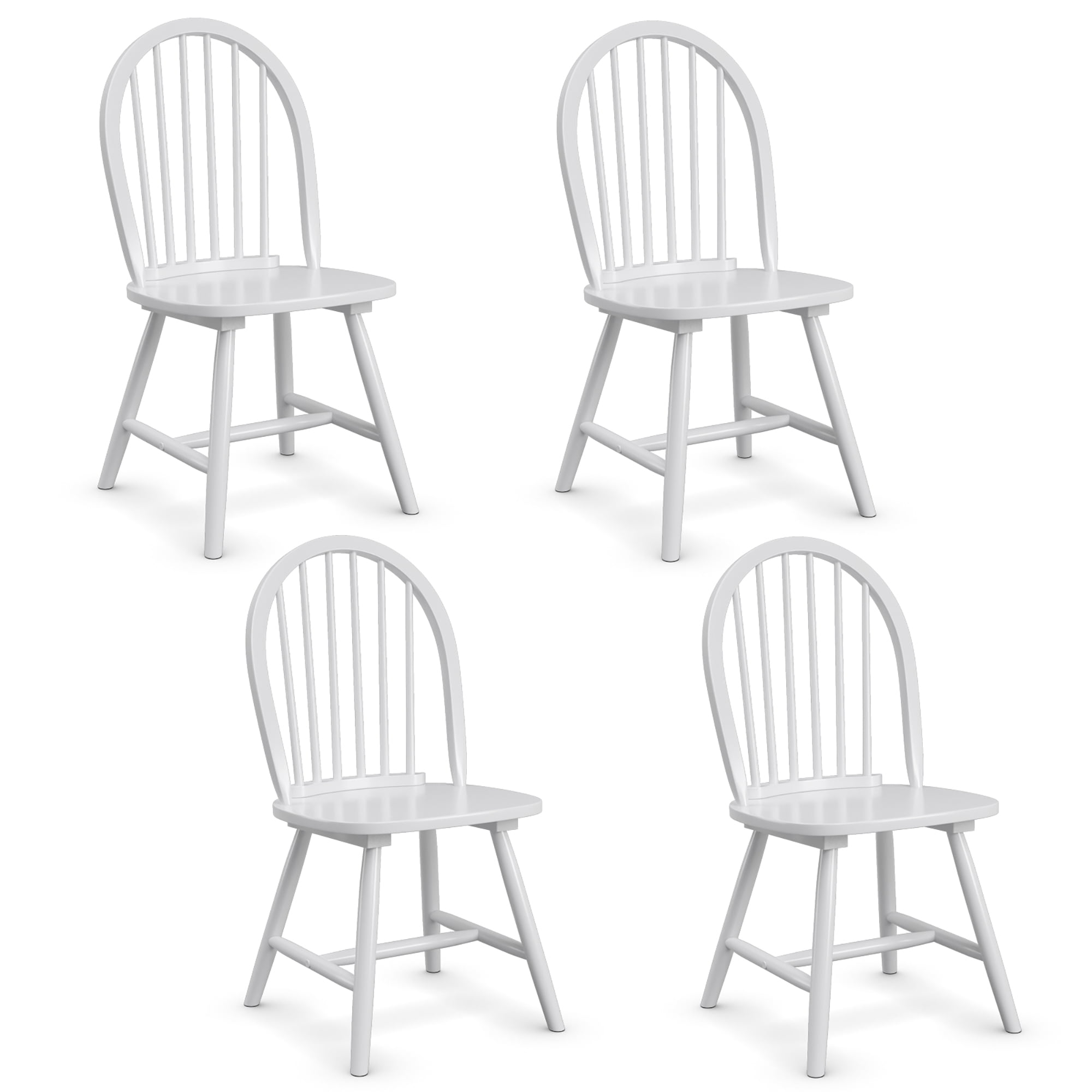 Click here for Costway Set Of 4 Vintage Windsor Dining Side Chair... prices