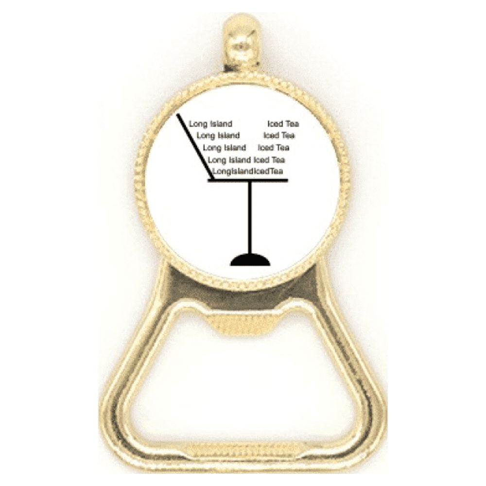 Silueta de Long Island Ice Tea Cocktail Botellas de cerveza, abrelatas ...