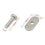 4Pack Stainless Steel Kayak M6 Screws & Nuts Rail Track Mount Tie Down ...