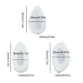 6Pcs Silicone Resin Molds for Jewelry Epoxy Resin Water Necklace Stone ...
