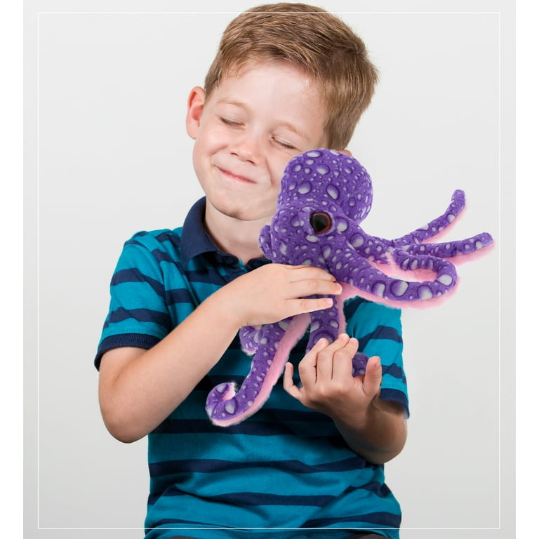 Purple Octopus Stuffed Animal
