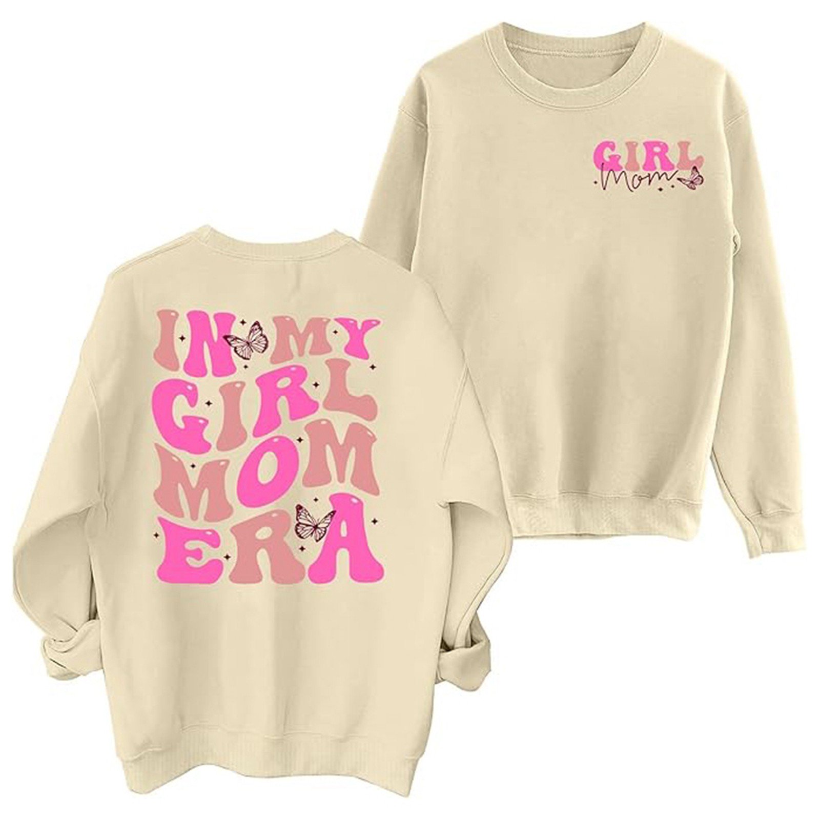 Click here for Zcn001 Sweatshirt For Women In My Girl Mom Era Pri... prices