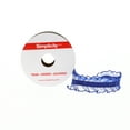 Simplicity Trim, Navy 1 inch Double Sheer Ruffled Elastic Trim Great ...