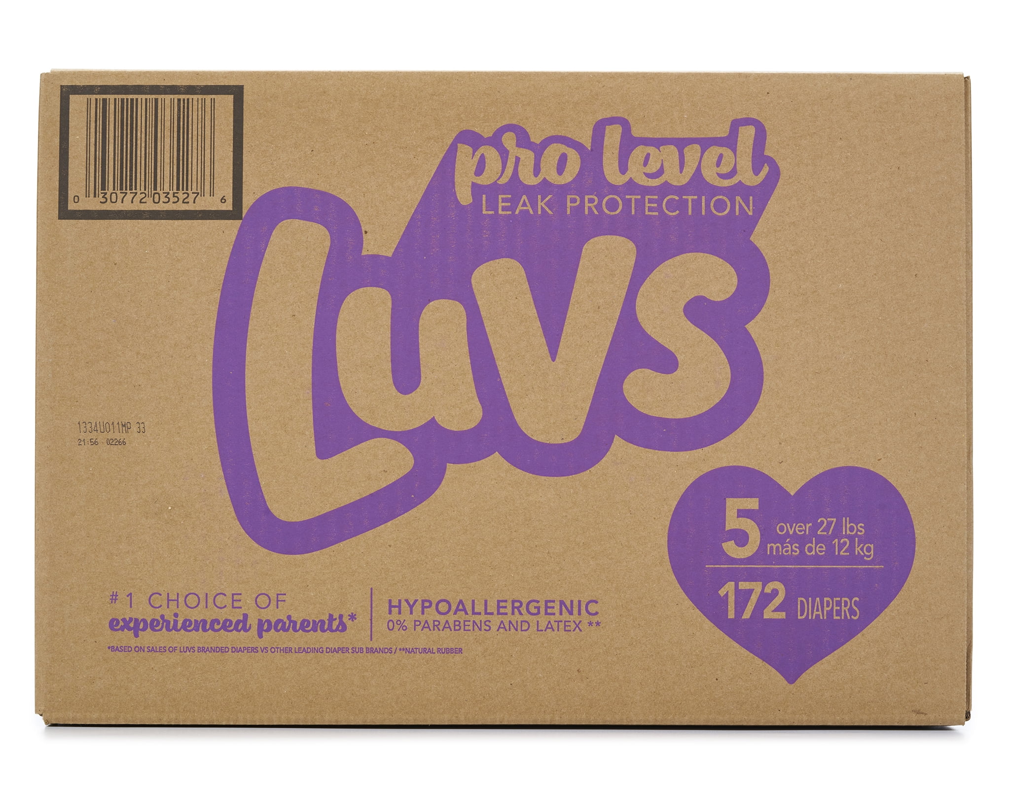 Luvs Triple Leakguard Diapers 172 Ct. - Size 5 - Walmart.com