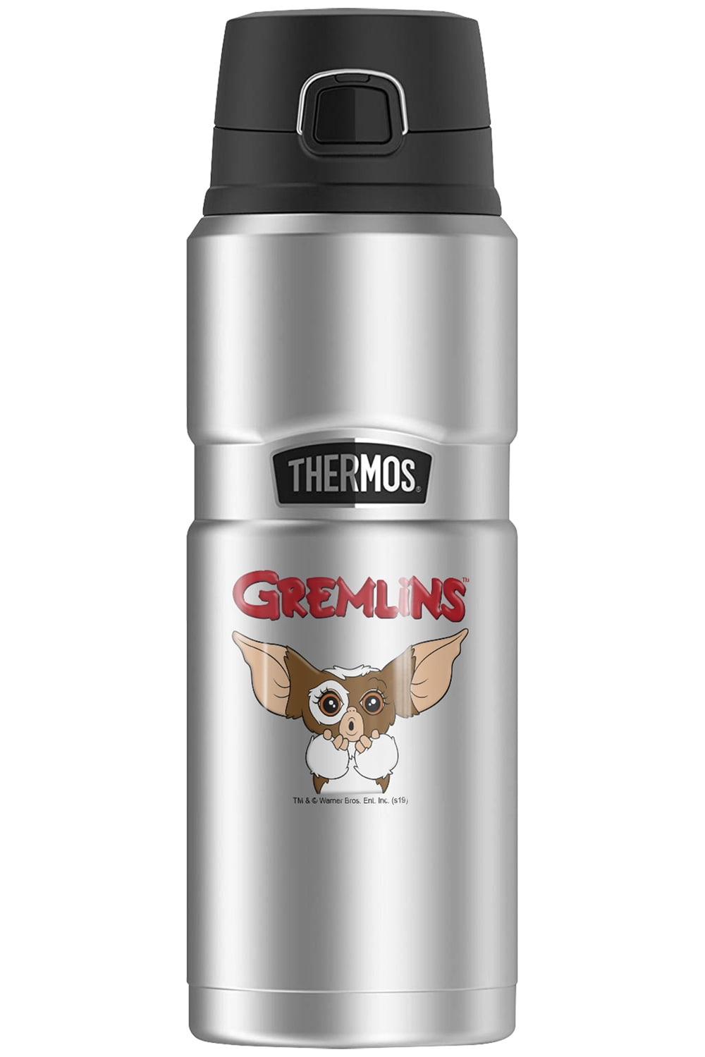 Gremlins Gizmo Logo, THERMOS STAINLESS KING Stainless Steel Drink ...