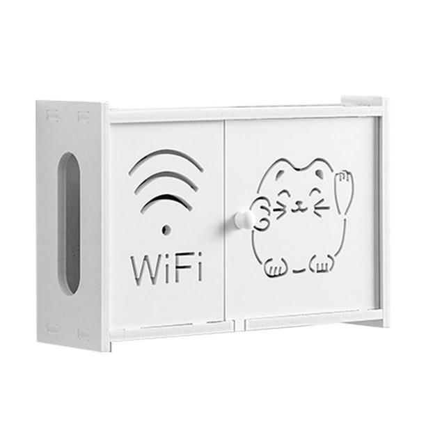 storage case Hider Rack Shelves Cable Storage Hollow Design Easy ...