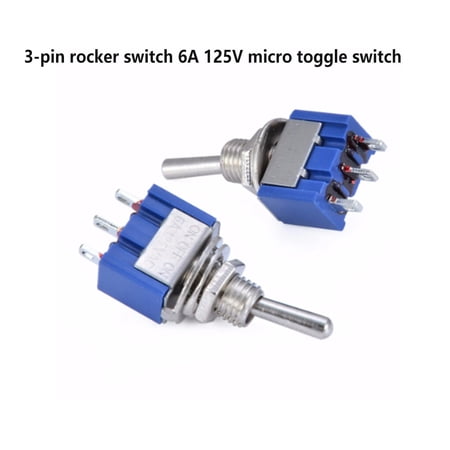 freestylehome Toggle Switch Double Throw Rocker Switches Waterproof MTS ...