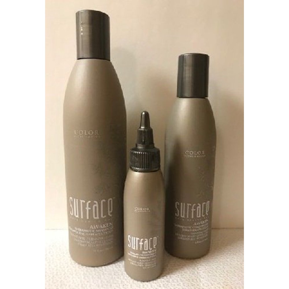 Surface - Surface AWAKEN trio Therapeutic Shampoo 10oz Therapeutic ...