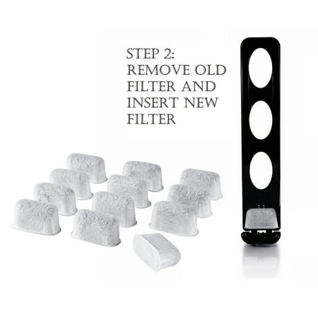 12pcs Coffee Maker Filter Replacement Coffee Maker Active Charcoal ...
