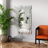 KOHROS Large Decorative Rectangle Wall Mirror 25" x 47" for Bedroom ...