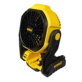 Dewalt Portable Battery Powered 11 in. Corded/Cordless Jobsite Fan ...