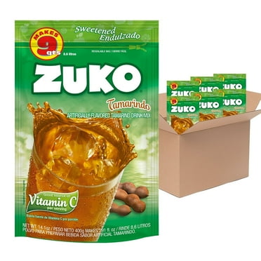 Zuko Orange Drink Mix Powder, Fortified with Vitamin C, No Extra Sugar ...