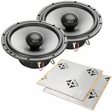Car Speaker Bundle Combo: 2 Pairs of JVC CS-DR693 6x9" Inch 4-Way 1100 Watt Audio Coaxial ...