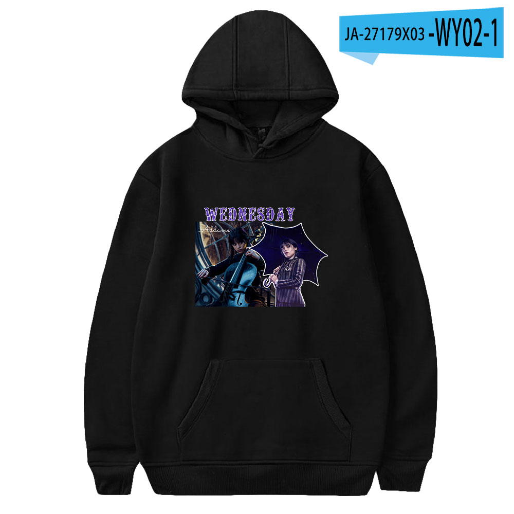 2022 Wednesday Addams Winter Hoodies - Walmart.com