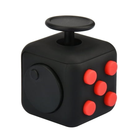 Kids Teens Adults Desk Finger Toy Fidget Cube Educational Relief Cube ...