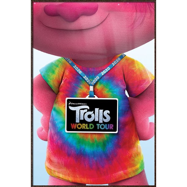 Trolls World Tour - Framed Movie Poster (Backstage Pass - Trolls 2 ...