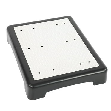 Wide Platform Bathroom Safety Step - Stackable Non-Slip Mobility Aid ...