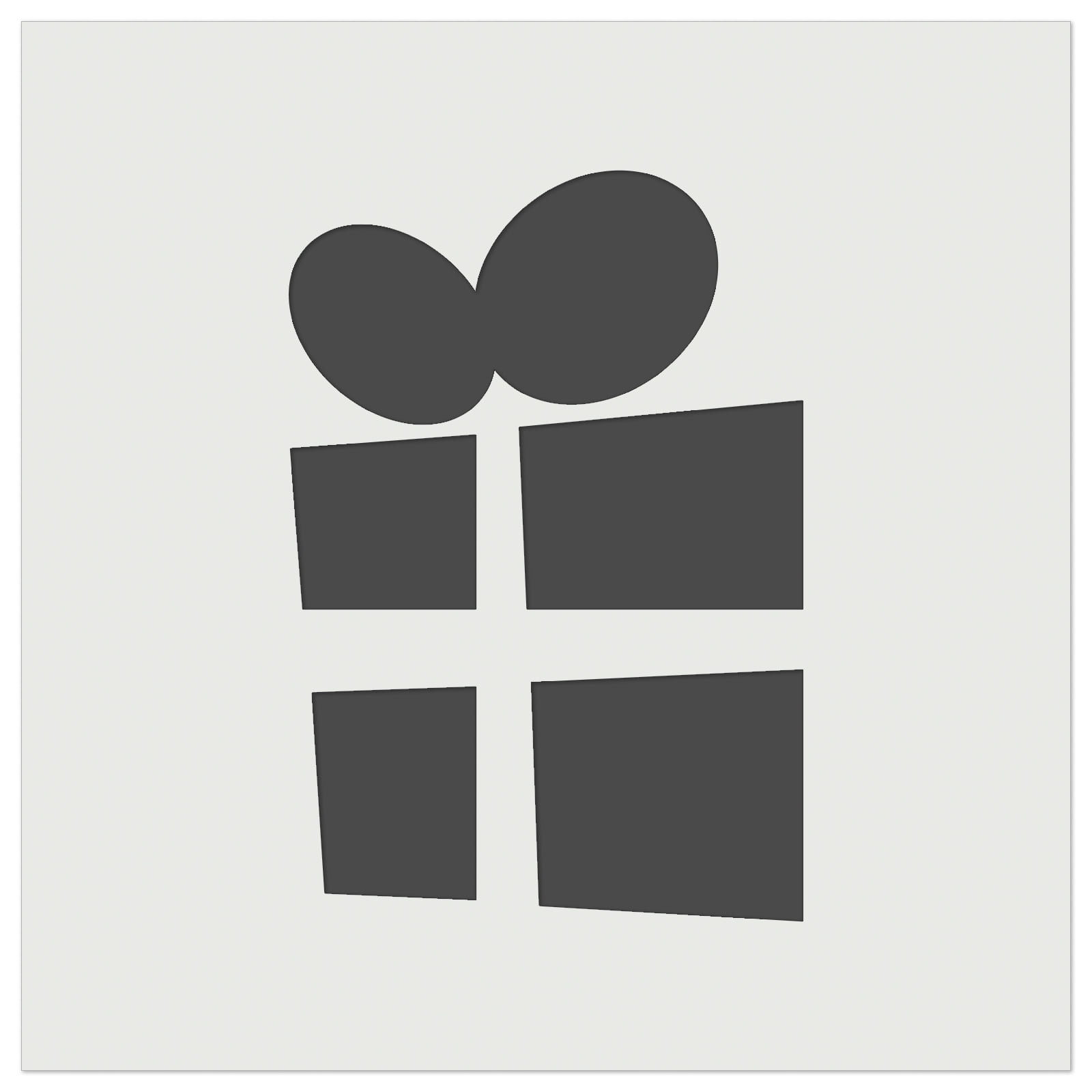 Christmas Present Stencil