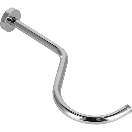17inch Shower Pipe Extension Brushed Stainless Steel S Shaped Shower ...
