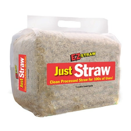 EZ-Straw All-Purpose Straw Bale, 10lbs. - Walmart.com
