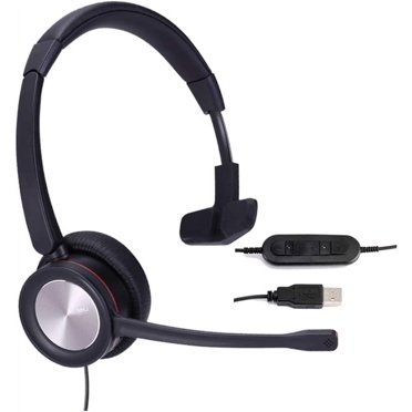 Logitech H390 Wired Headset for PC/Laptop, Stereo Headphones with Noise ...