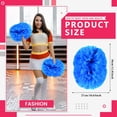 Cheer Pom Poms 14 Pcs with Handle, Cheerleading Handheld Squad Pompoms ...