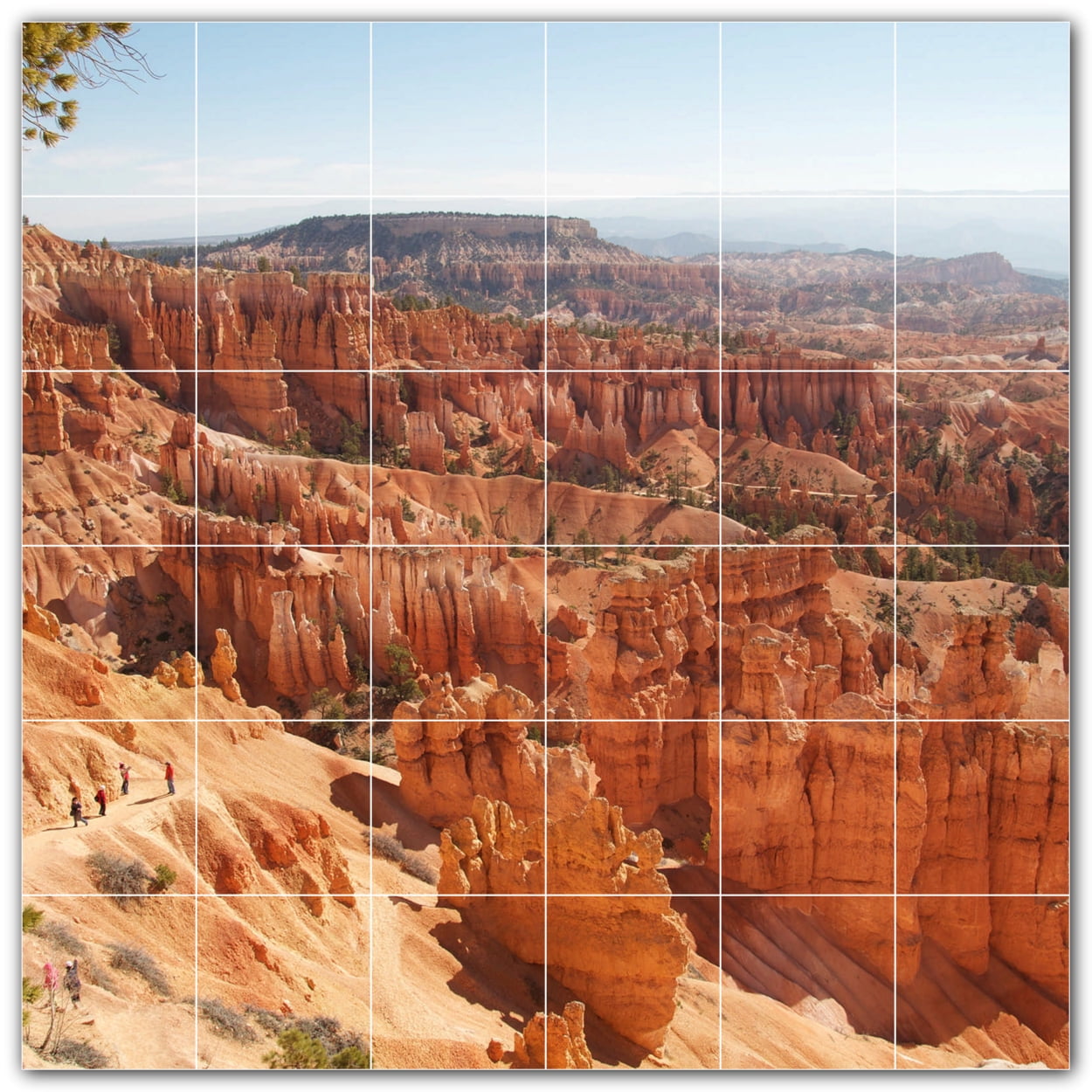 Picture-Tiles.com: Canyon Ceramic Tile Wall Mural WAL500331-66XL. 72"W ...