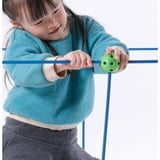 Plastic Building Blue and Green Construction Forts game, 72 Pieces ...