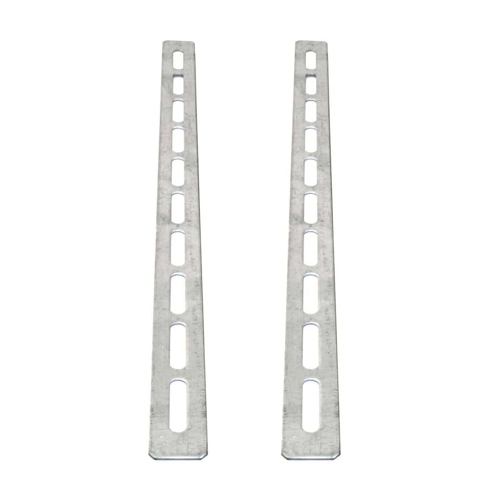 12" Universal Metal Mounting Bracket Back Strap (2 Pcs) - Walmart.com