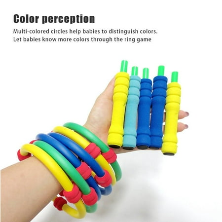 Ring Toss Yard Game Set Toss Yard Outdoor Indoor Ring Toss Game with ...