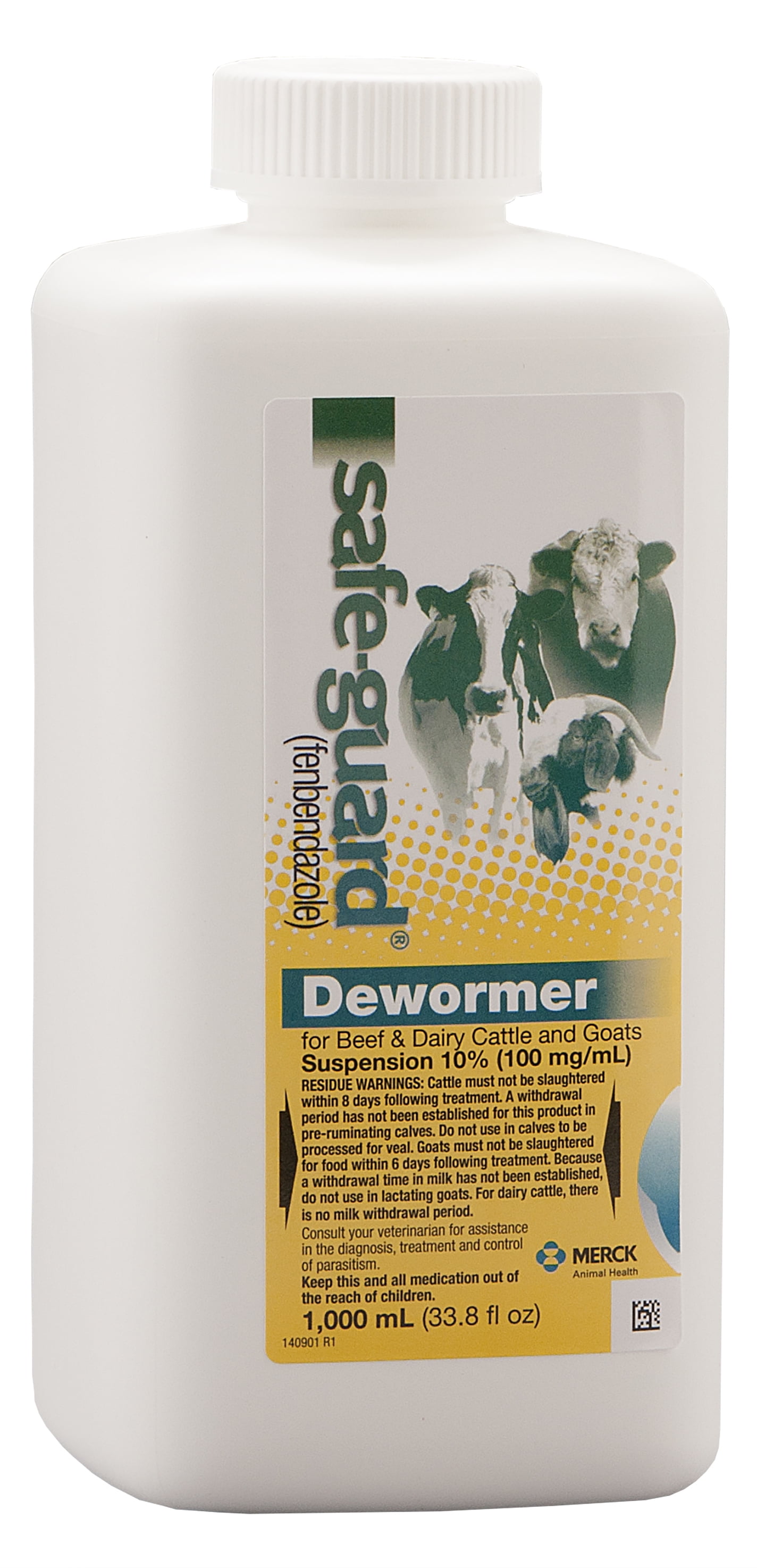 Safeguard 10 Suspension Cattle And Goat Dewormer 1000 Ml 1 Liter