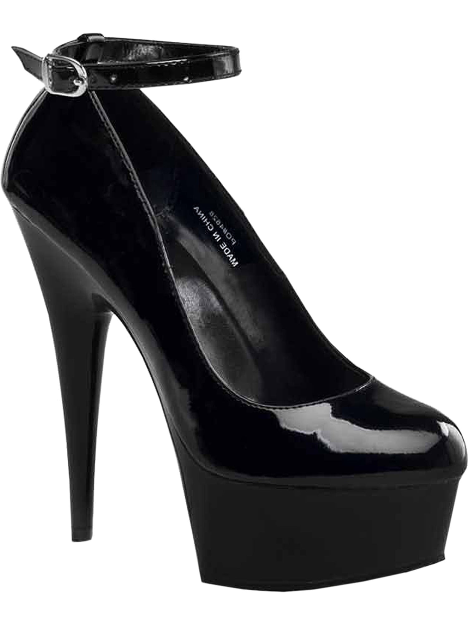 SummitFashions - 5 3/4 Inch Sexy Gothic Shoe Black High Heel Platform ... SummitFashions - 5 3/4 Inch Sexy Gothic Shoe Black High Heel Platform ...