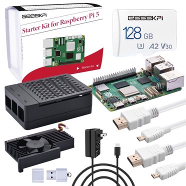 Vilros Raspberry Pi 4 Basic Starter Kit with Fan-Cooled Heavy-Duty ...
