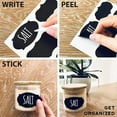 Chalkboard Labels for Food containers, 180 Pcs Label Stickers with 2 ...