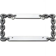 Cruiser Accessories MC Chain License Plate Frame (Chrome) - Walmart.com