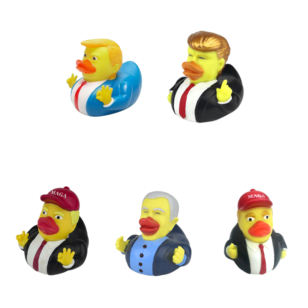 5 Piezas Baño Y Juego para Trump Duck Vinilo Pinch Le Suit Duck Squeeze ...