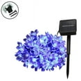 Solar Flower String Lights,23ft 50 LED Cherry Blossoms Solar Fairy ...